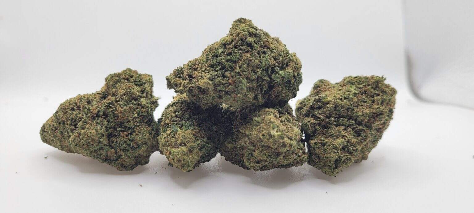 GMO THCa Flower (Indica) | Garlic Onion Diesel| 7g or 28g